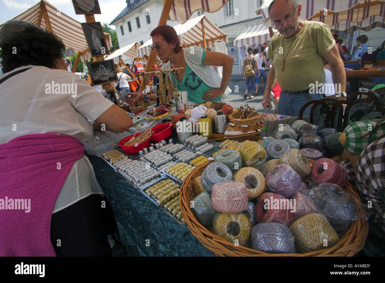 Idrija lace hi-res stock photography and images - Alamy