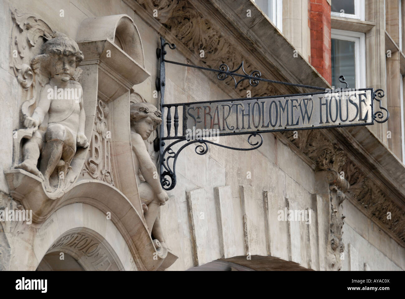 St Bartholomew House in Fleet Street London Stock Photo - Alamy