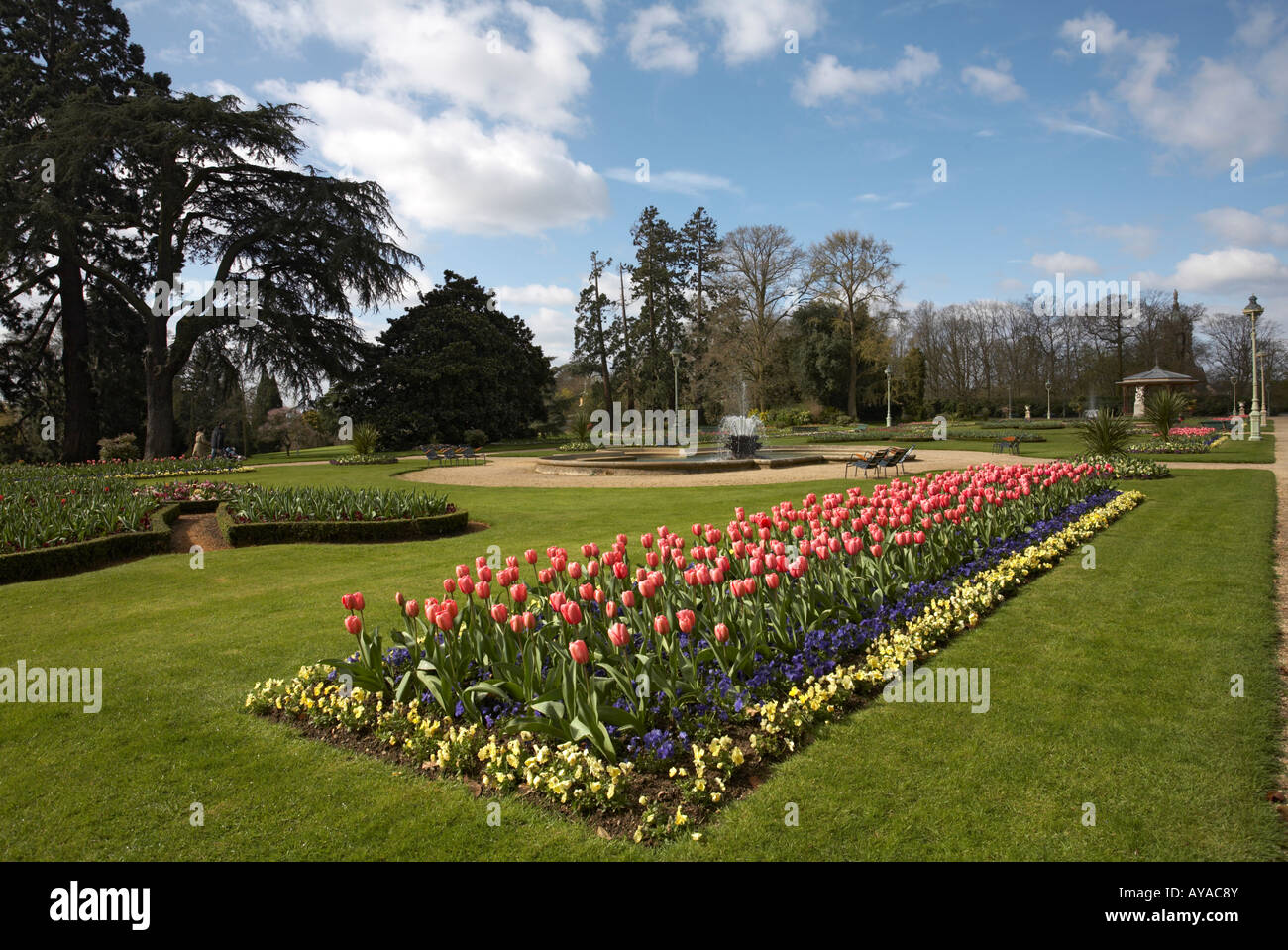Parc Du Thabor, Thabor Park, Rennes, Brittany, France Stock Photo - Alamy