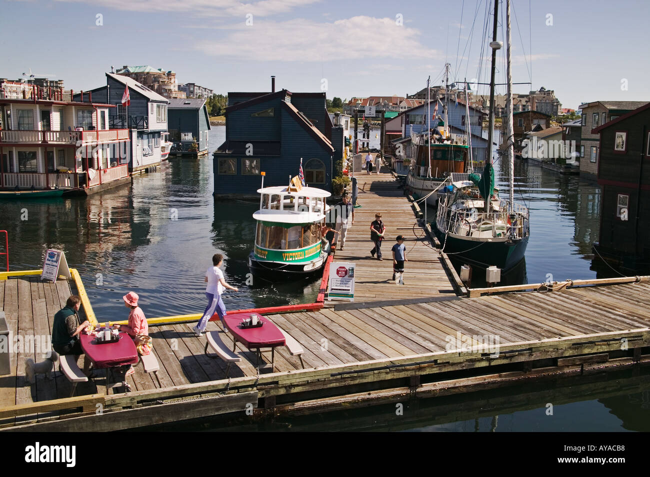 Dock ferry victoria canada hi-res stock photography and images - Alamy