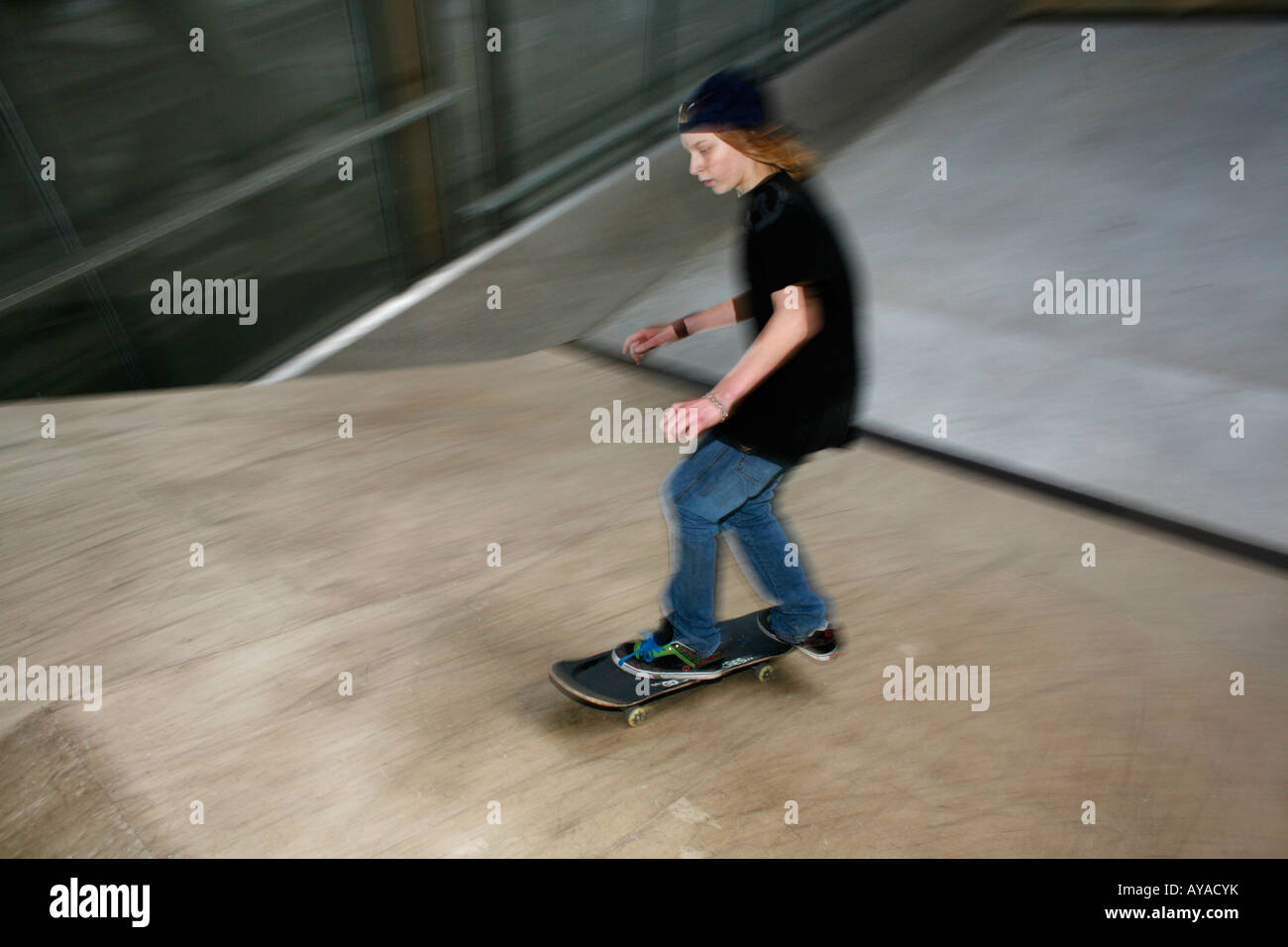 There is an indoor scating ramp in Amsterdam It is built in a former ...