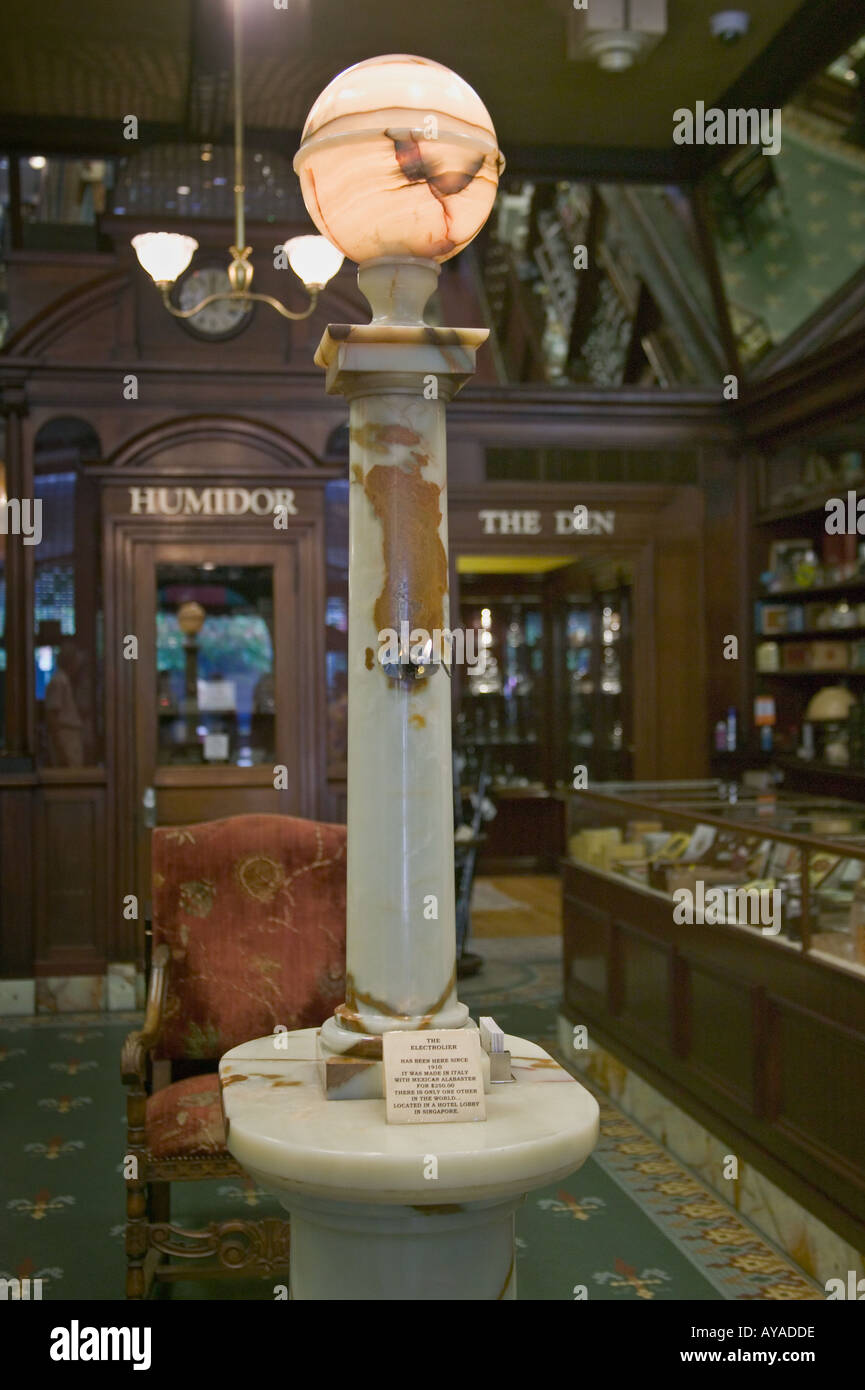 The Electrolier a cigar lighting implement made in Italy of Mexican ...