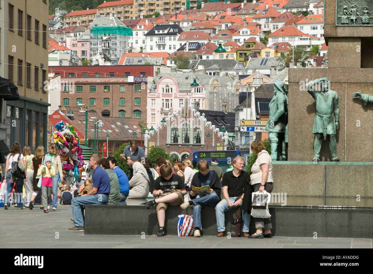 Europe, Norwegian, Bergen, Norway, monument, scandinavian, fiord, fjord ...