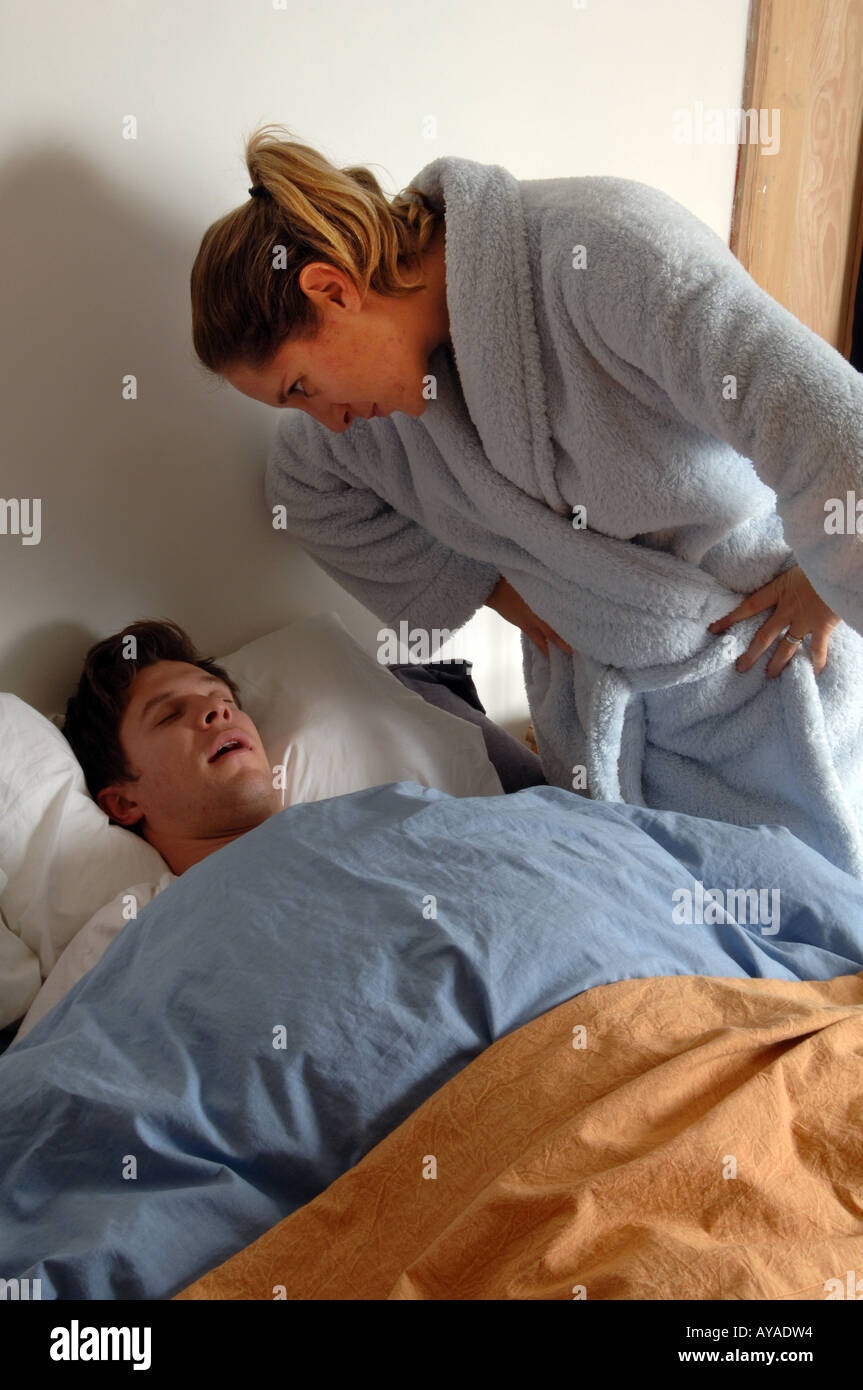 Snoring funny hi-res stock photography and images - Alamy