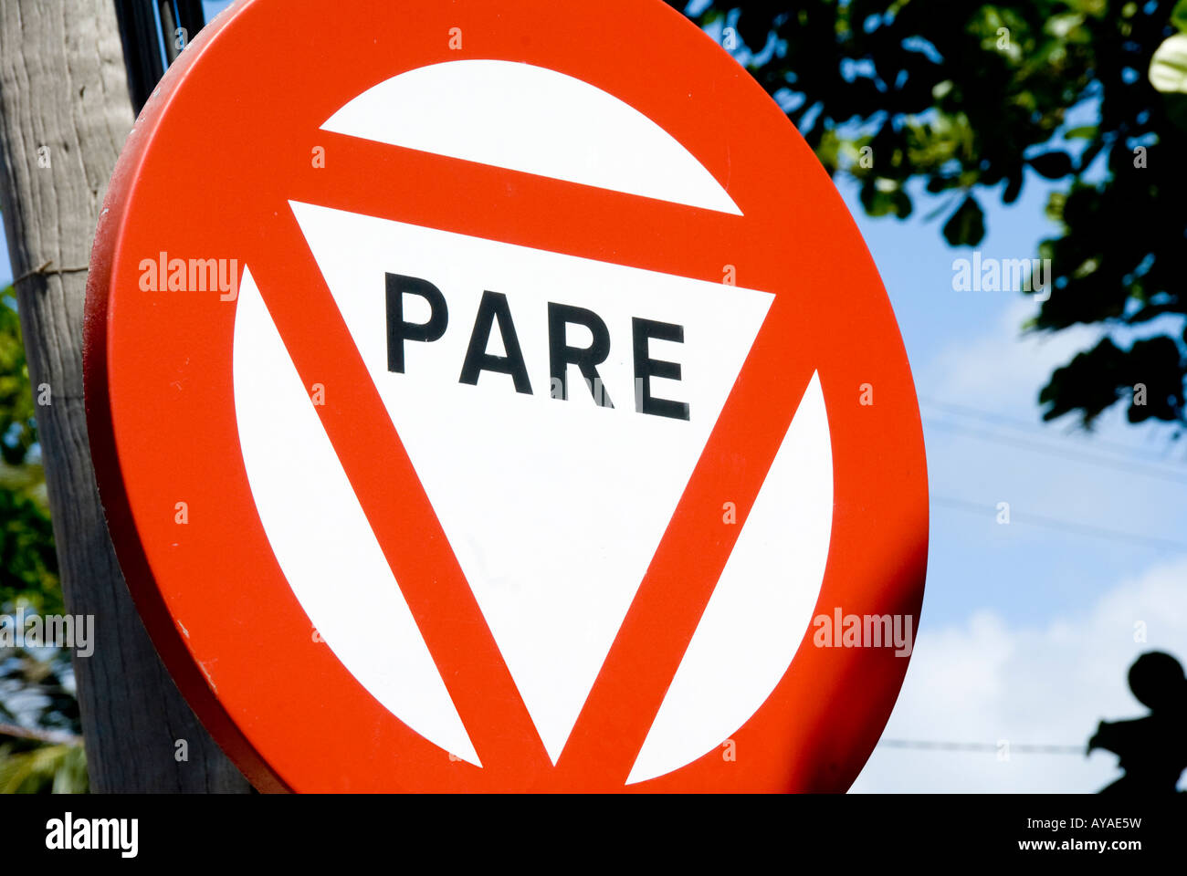 Pare Sign High Resolution Stock Photography and Images - Alamy