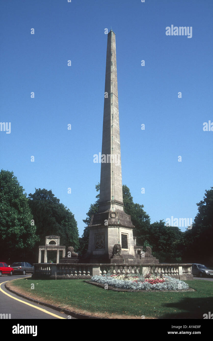 Princess Victoria Column Bath England Stock Photo - Alamy