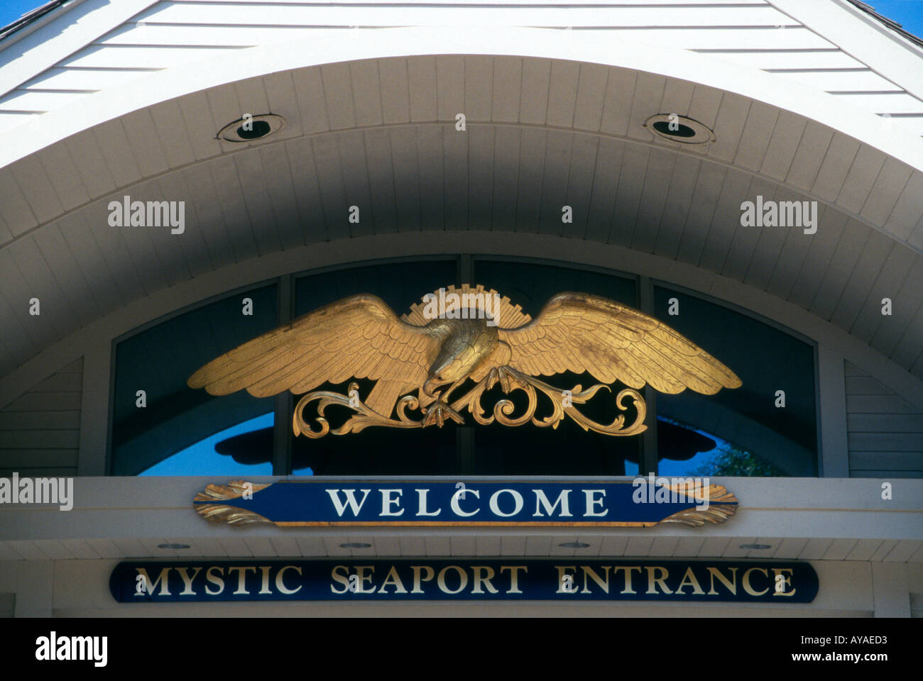 Mystic seaport harbour hi-res stock photography and images - Alamy