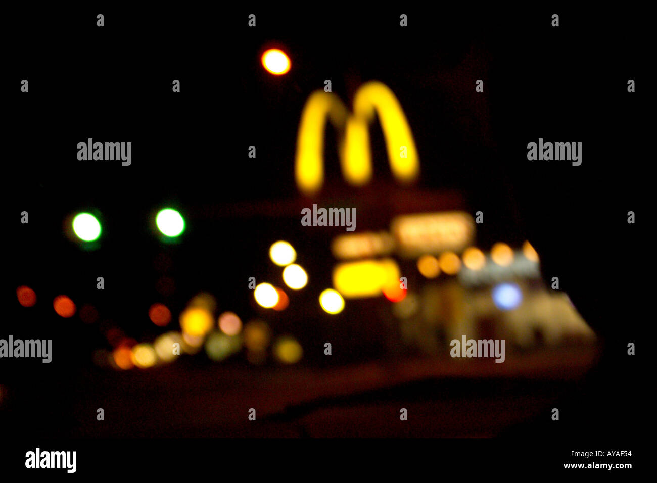 Driving into mcdonalds hi-res stock photography and images - Alamy