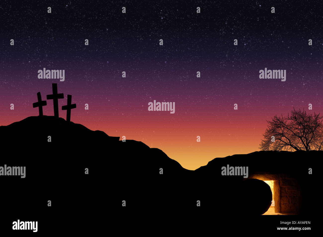 Empty tomb hi-res stock photography and images - Alamy