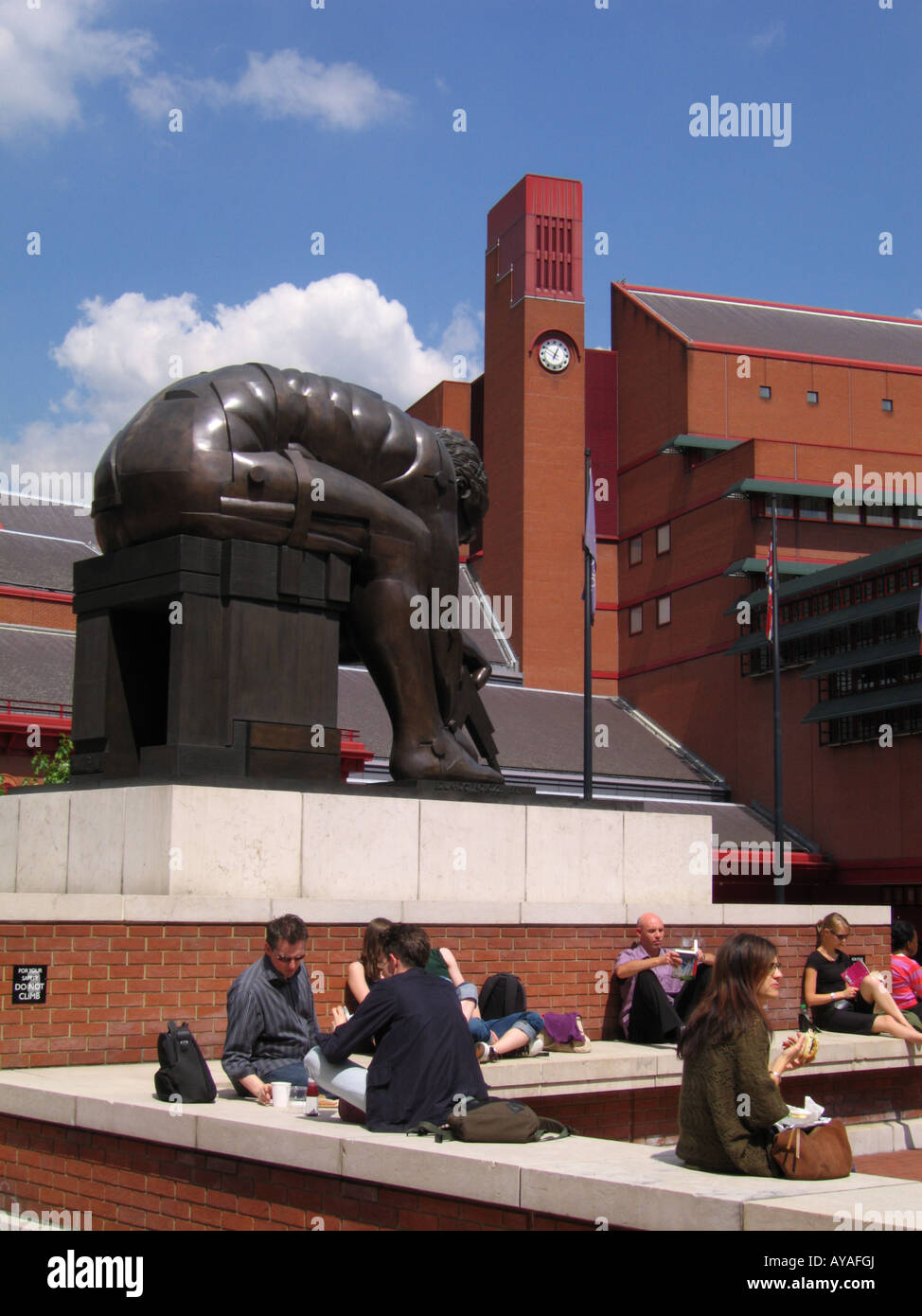 The British Library Camden London England UK Stock Photo - Alamy