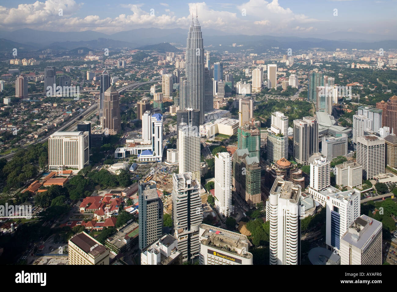 Petronas tower view from top hi-res stock photography and images - Alamy