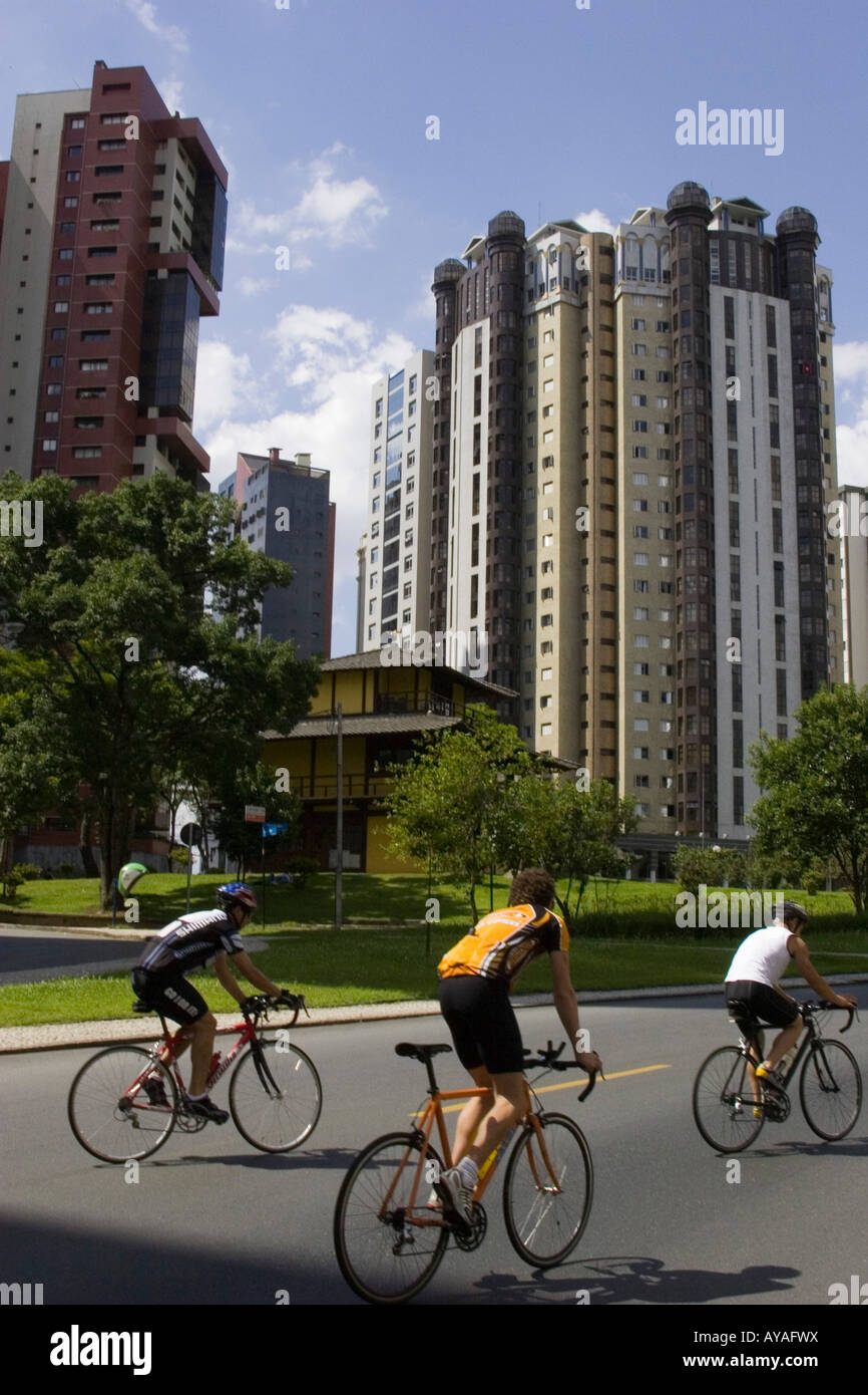 Cityscape of Curitiba Stock Photo - Alamy
