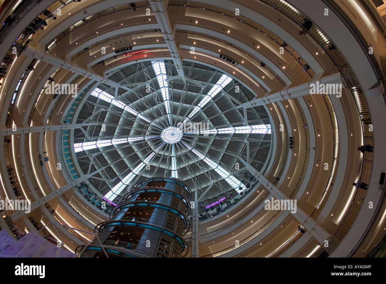 Malaysia Kuala Lumpur View skybridge viewing platform 170 metres above ...