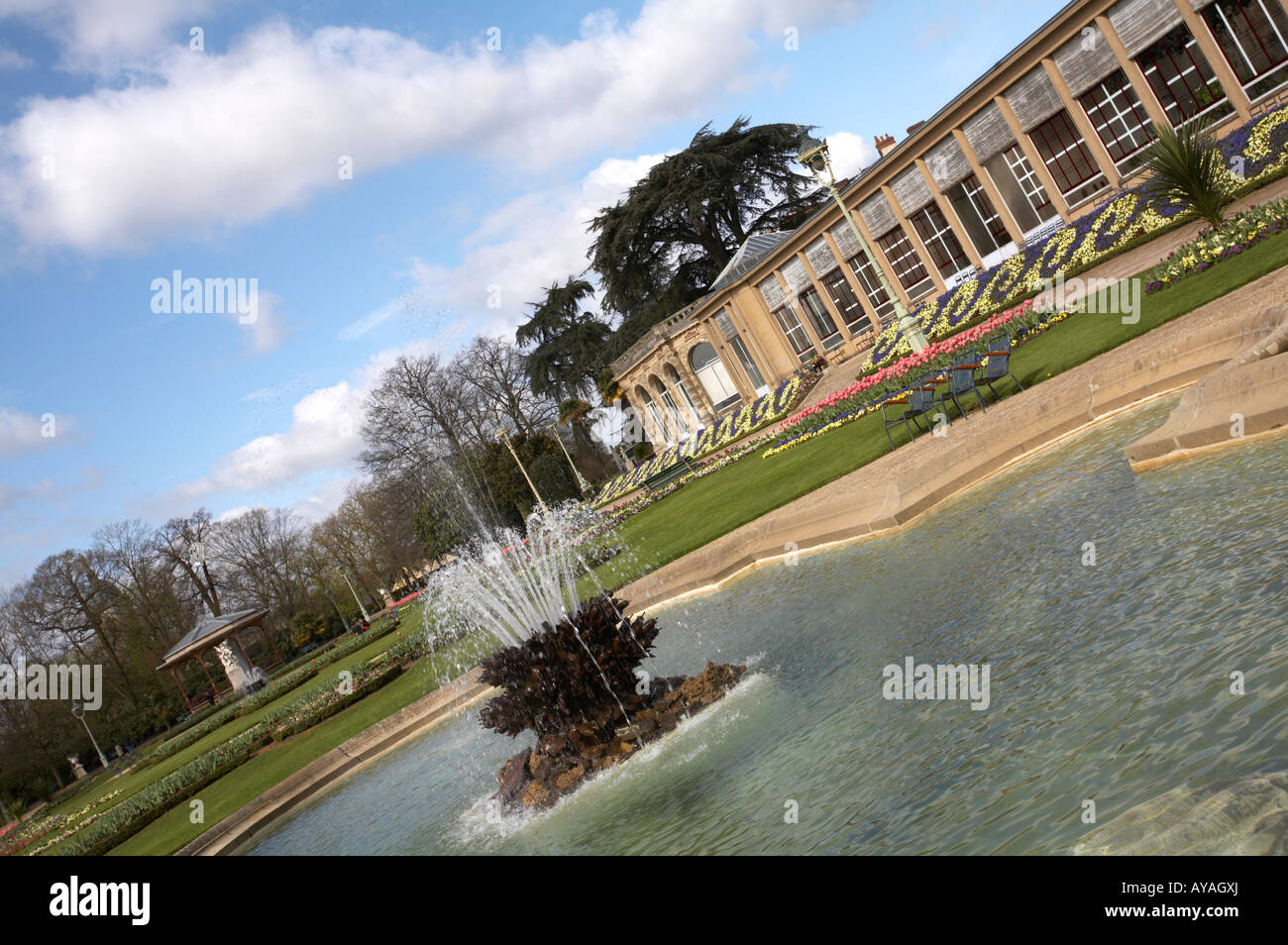 Parc Du Thabor, Thabor Park, Rennes, Brittany, France Stock Photo - Alamy