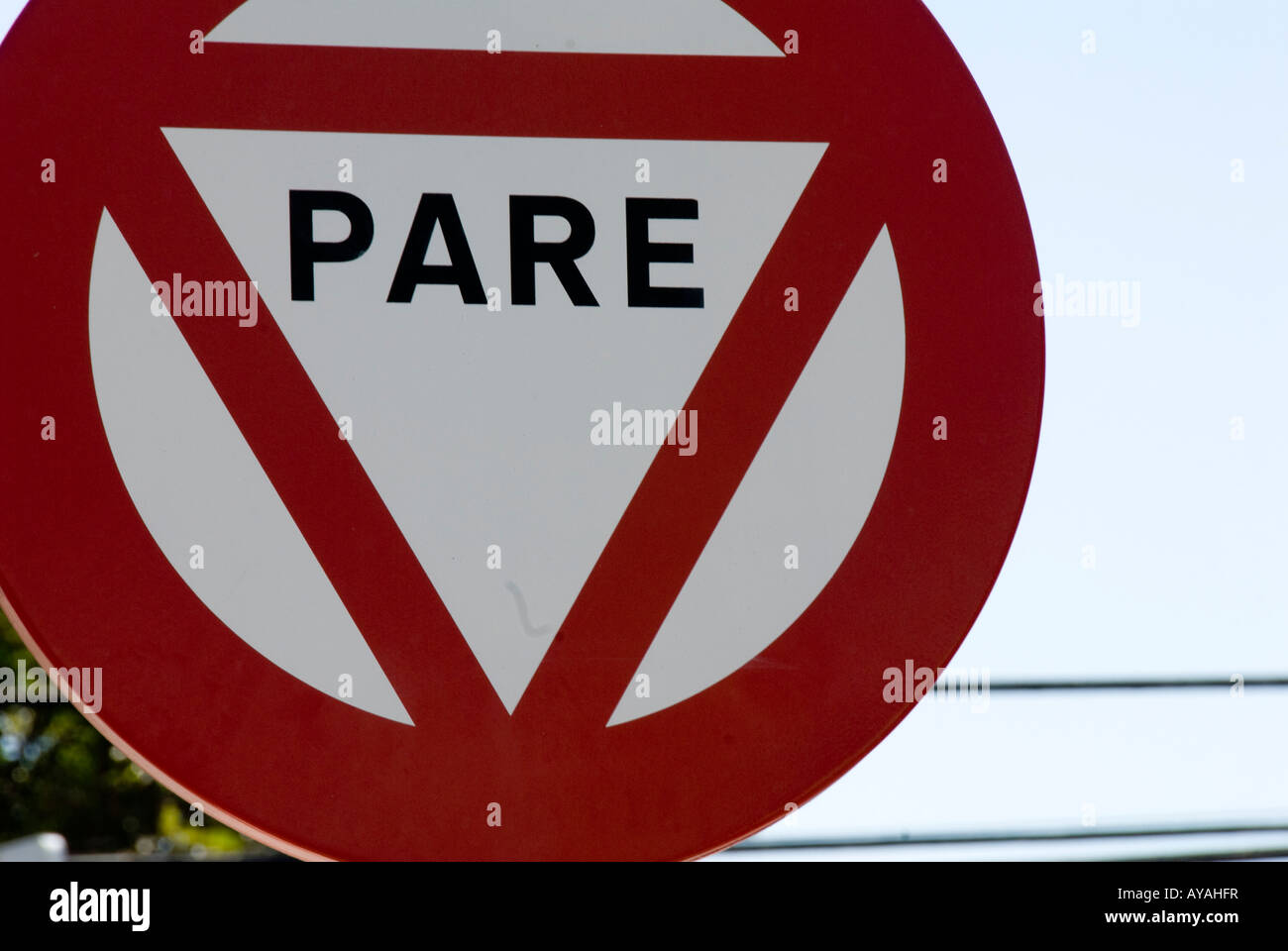 Pare sign hi-res stock photography and images - Alamy
