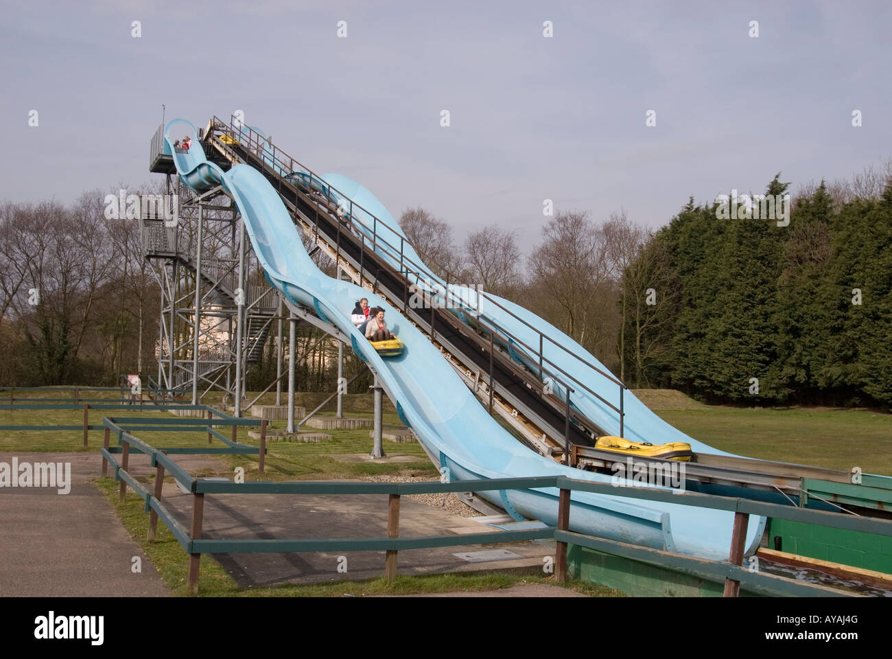 The Wave Breaker Ride At Pleasurewood Hills Theme Park Stock Photo - Alamy