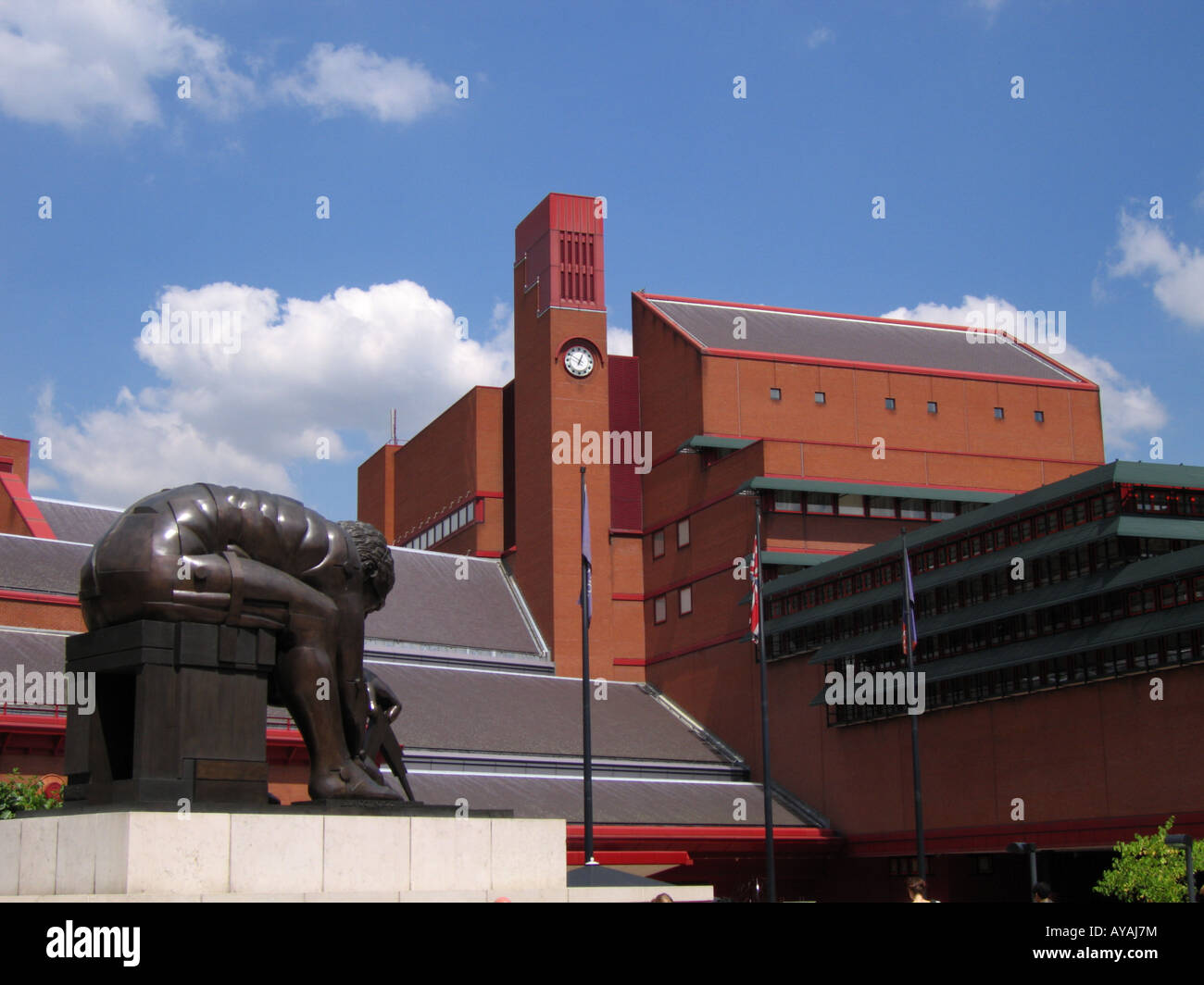The British Library Camden London England UK Stock Photo - Alamy