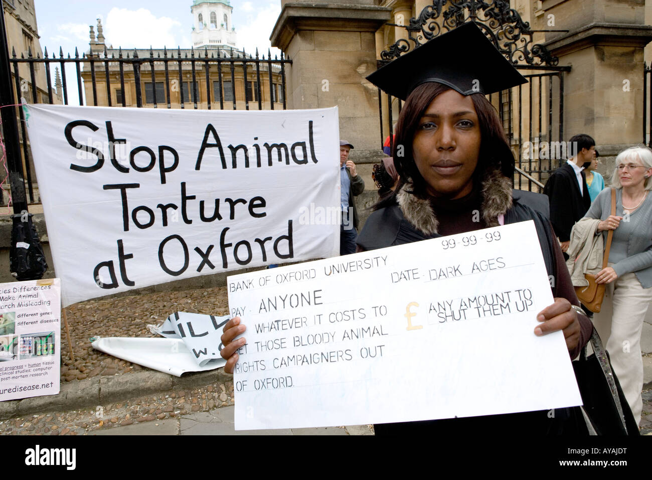Speak the protest group against the Oxford animal lab disrupt the The ...