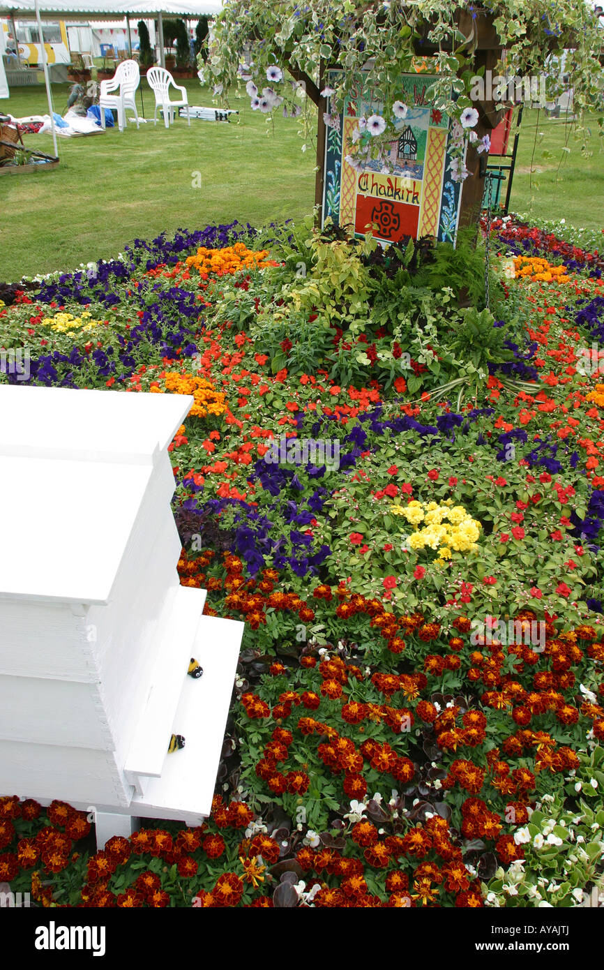 UK Cheshire Knutsford Tatton Hall RHS Flower Show Stockport Council ...