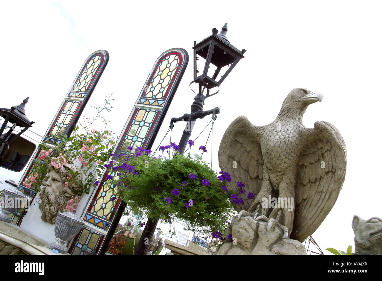 UK Cheshire Knutsford Tatton Hall RHS Flower Show architectural ...