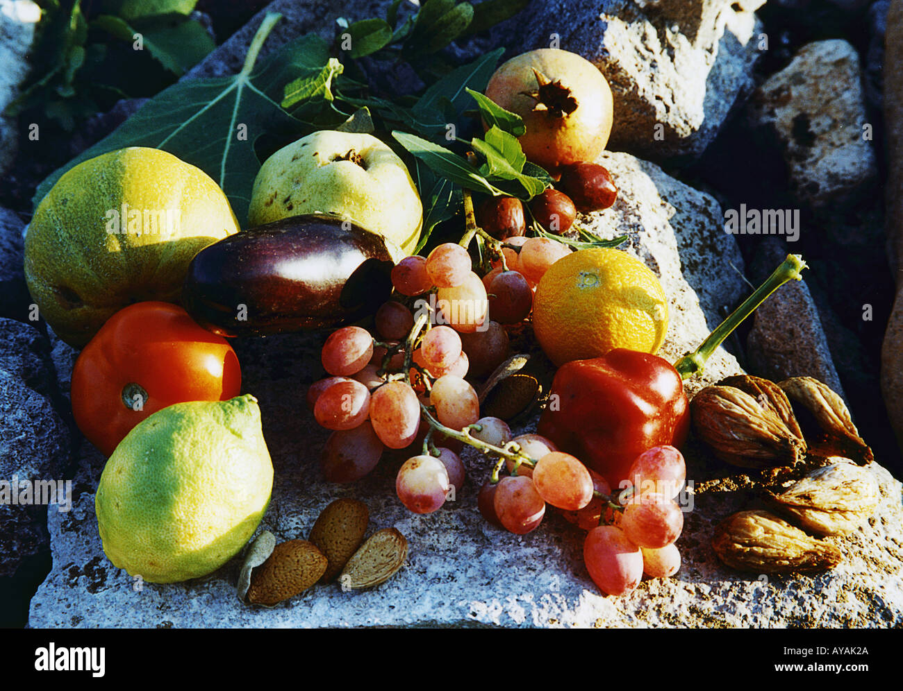 Greece fruits hi-res stock photography and images - Alamy