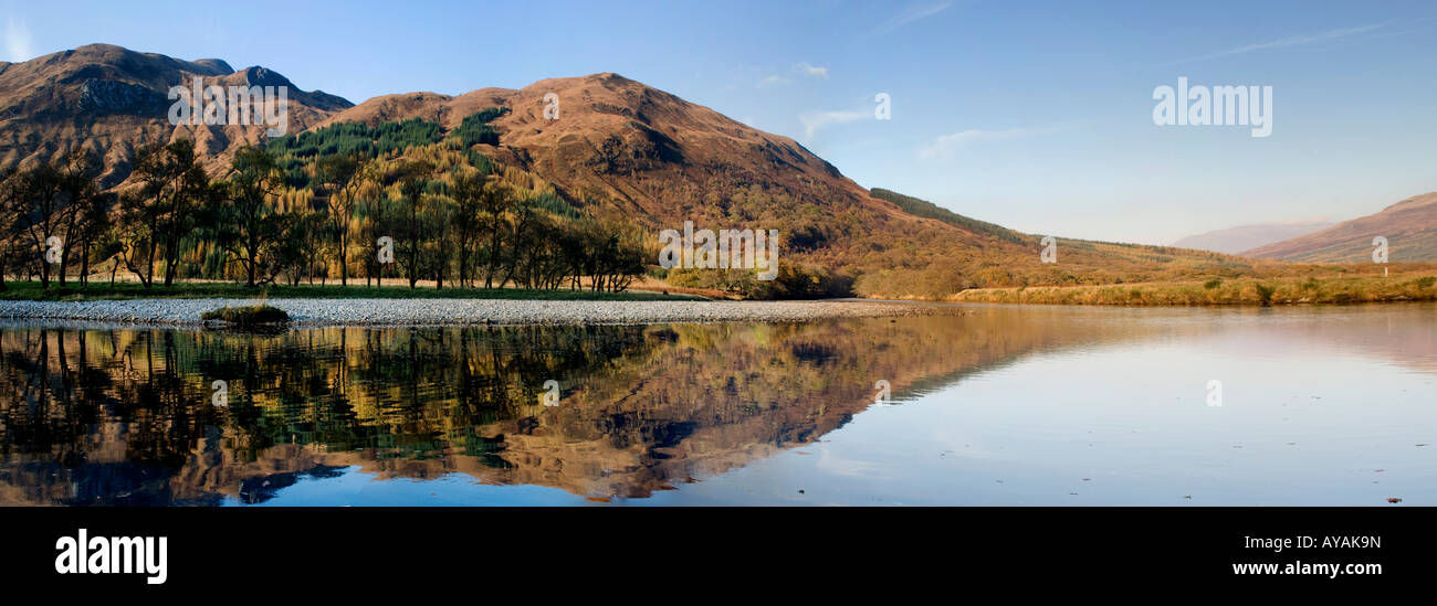 Water reflection, Loch Lobhair, Scotland Stock Photo - Alamy