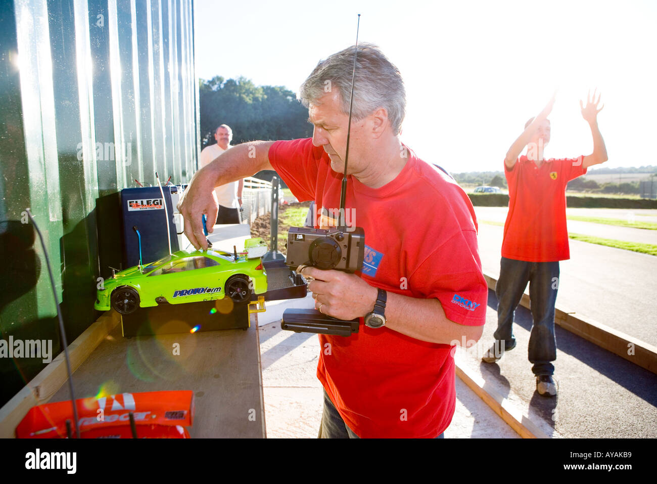 Entertainment in pit lane hi-res stock photography and images - Alamy