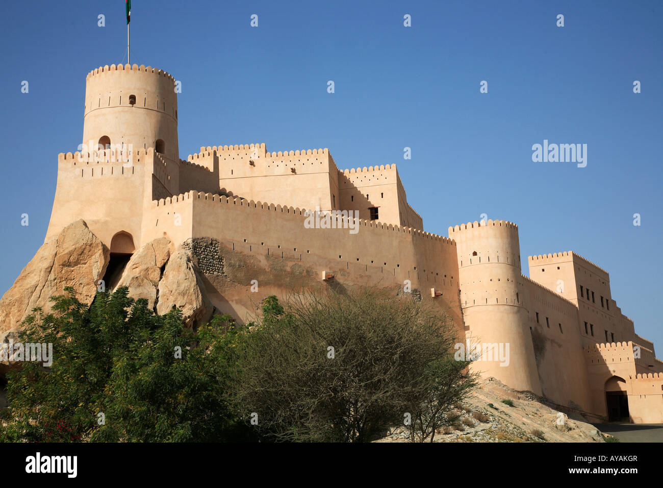 Oman Al Batinah Nakhal fort Stock Photo - Alamy