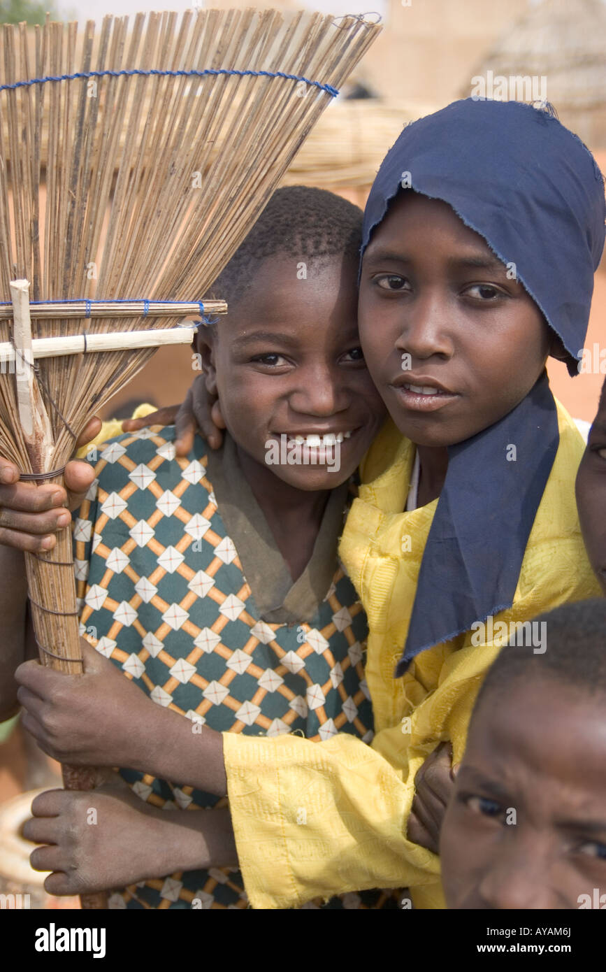 Tuareg children Tahoua Niger West Africa Stock Photo - Alamy