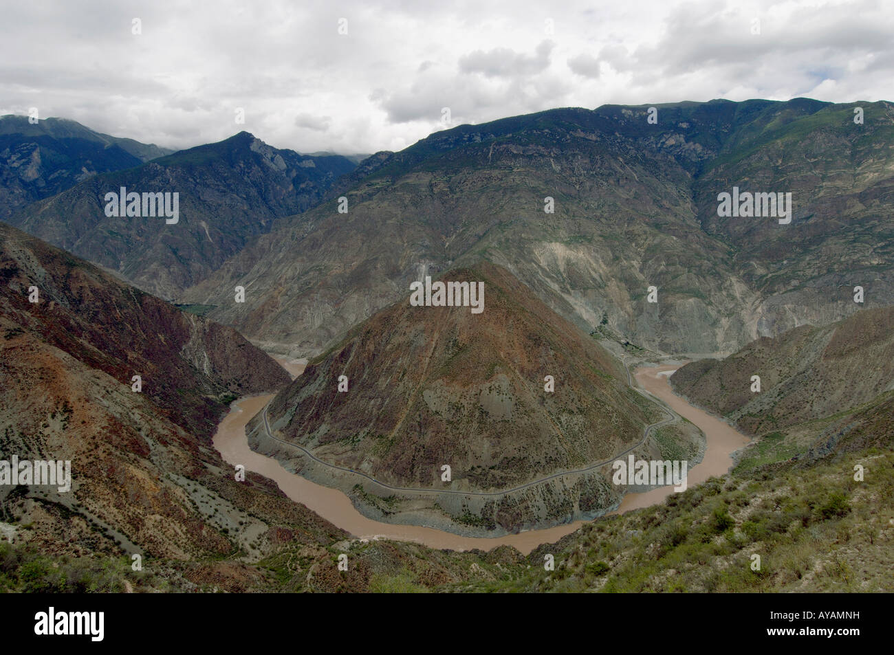 Incised Meanders Diagram