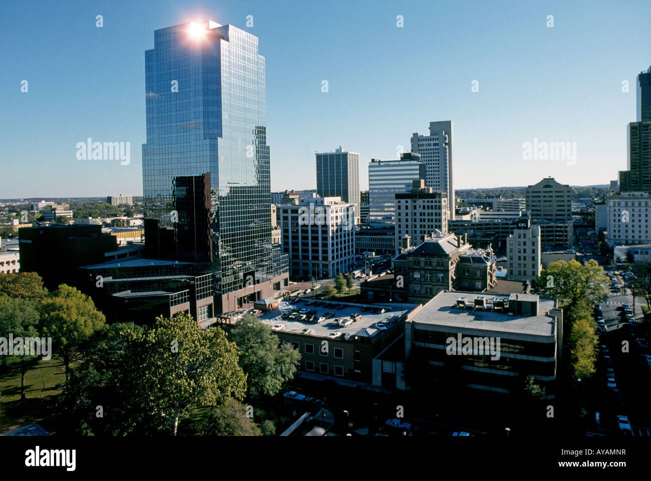 Downtown little rock arkansas skyline hi-res stock photography and ...