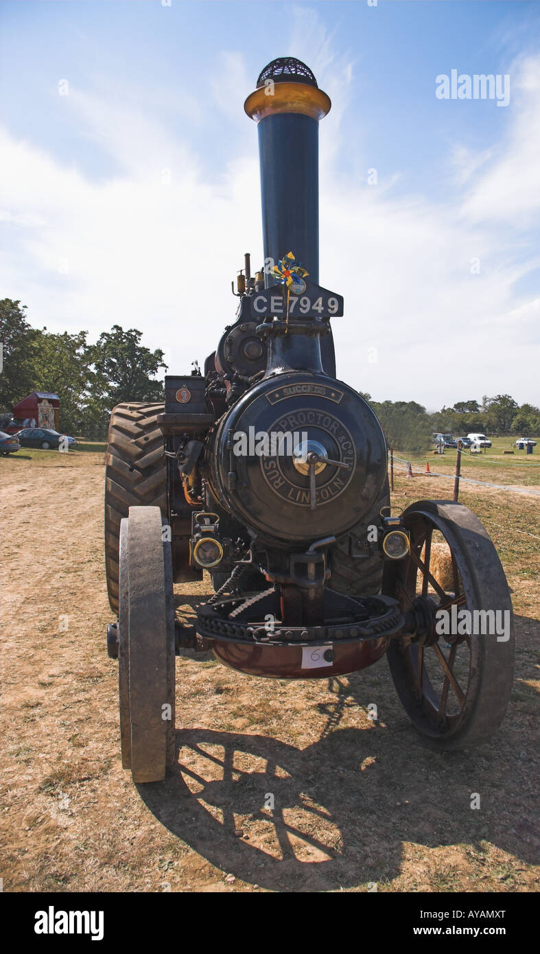 Ruston Proctor steam traction engine Stock Photo - Alamy