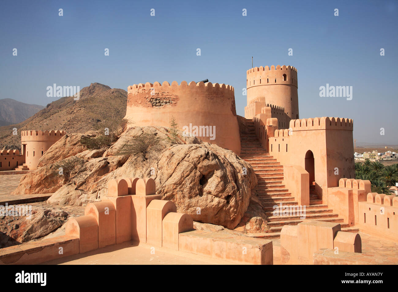 Oman Al Batinah Nakhal fort Stock Photo - Alamy
