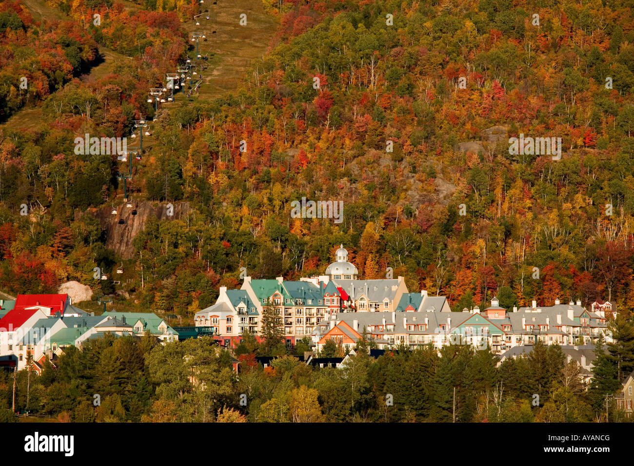 Mont Tremblant Quebec, Canada Stock Photo - Alamy