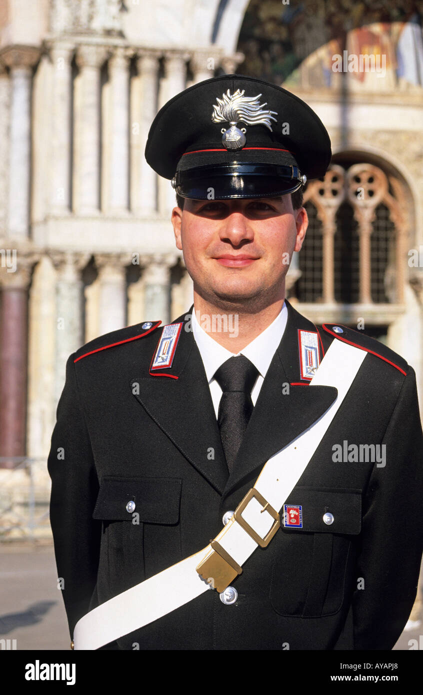 Carabinieri building exterior behind Venice Stock Photo - Alamy