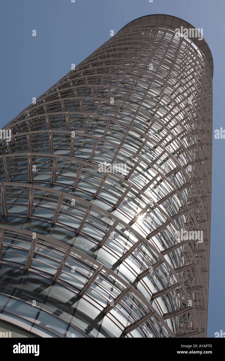 South Korea Seoul Glass and steel exterior of G3 office building in ...