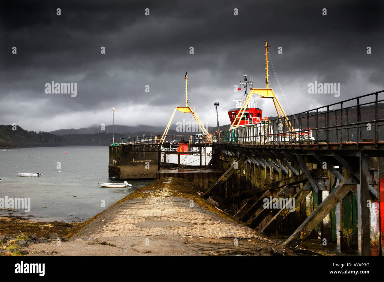 Lochaline boat hi-res stock photography and images - Alamy