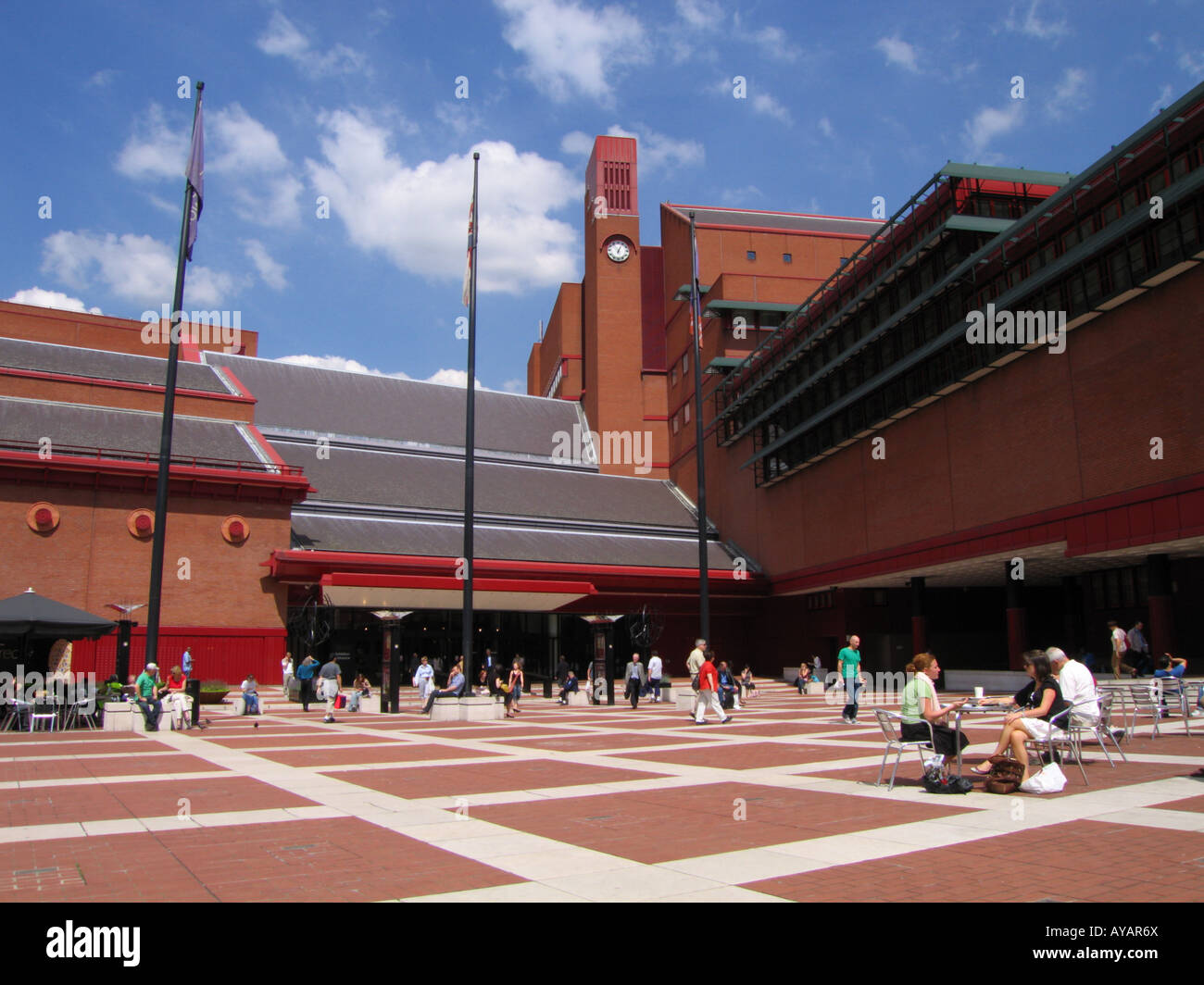 The British Library Camden London England UK Stock Photo - Alamy