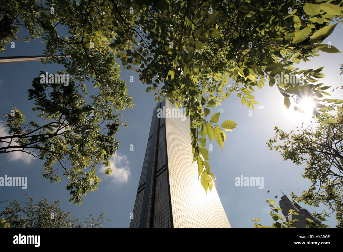 South Korea Seoul Glass and steel exterior of Korea Life Insurance KLI ...