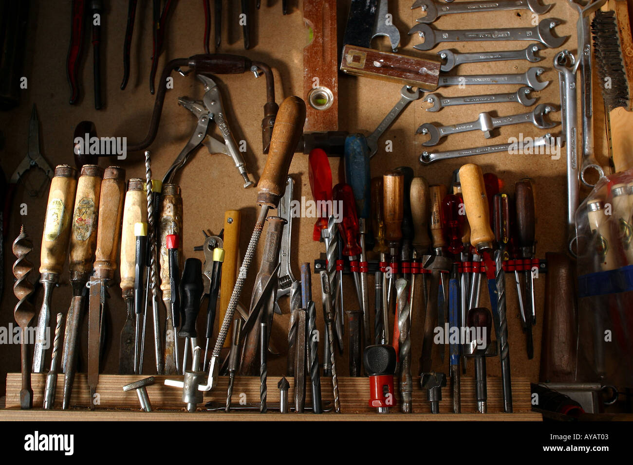 Werkzeugwand hi-res stock photography and images - Alamy