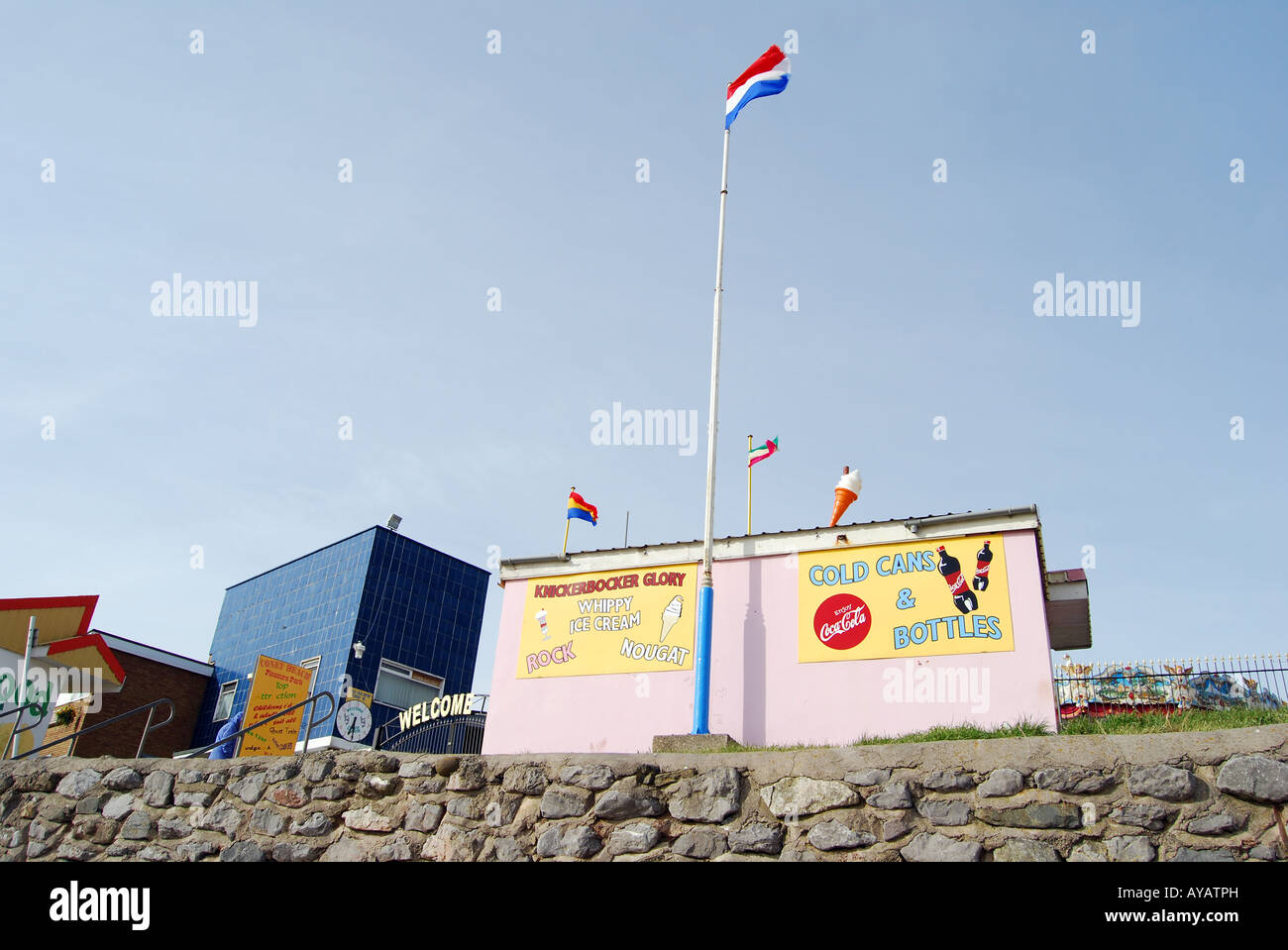 Ice cream stall porthcawl seen hi-res stock photography and images - Alamy