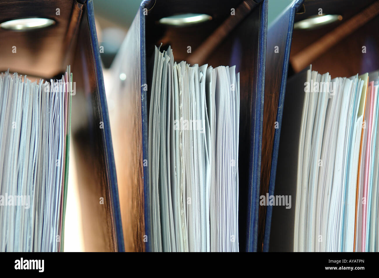 File folder, office documents Stock Photo - Alamy