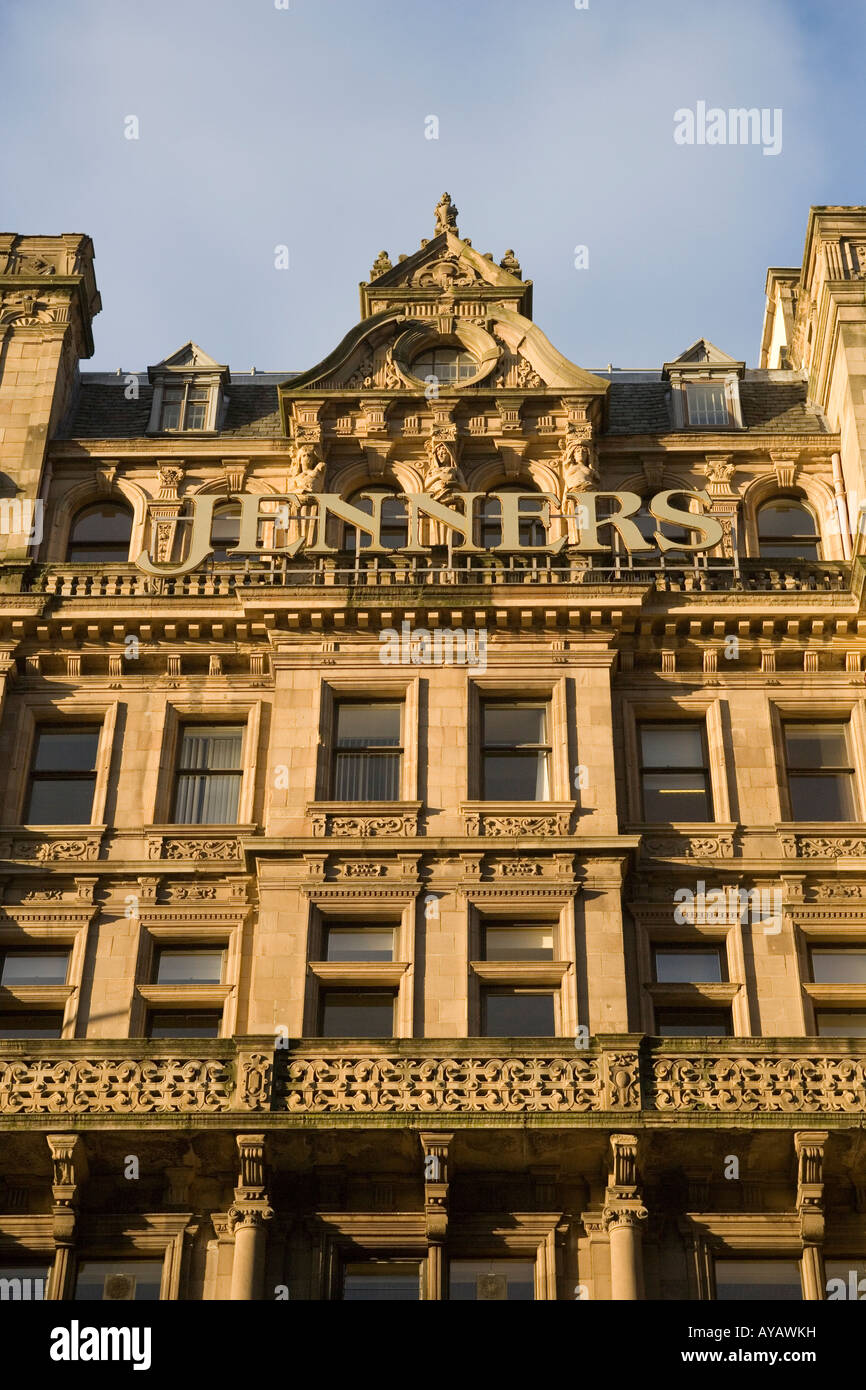 Jenners Department Store Edinburgh Scotland Stock Photo - Alamy