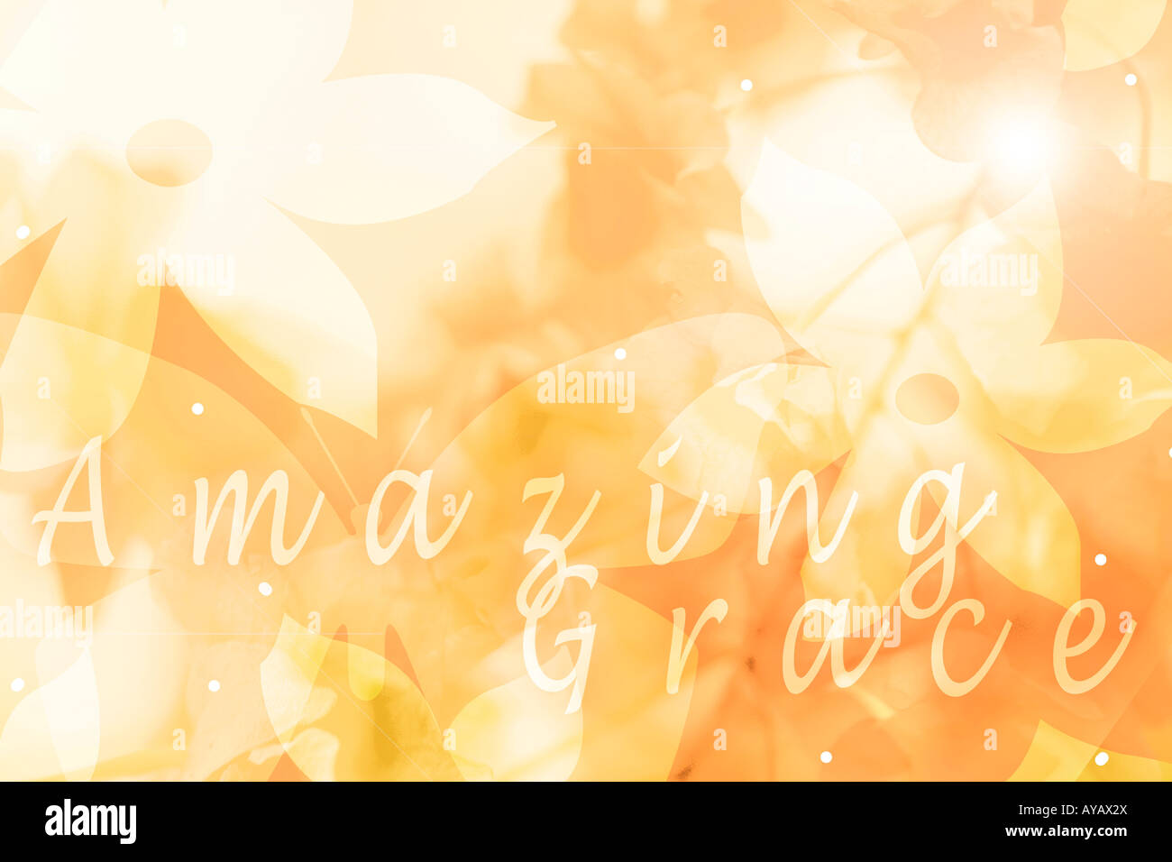 Amazing grace composition Stock Photo - Alamy