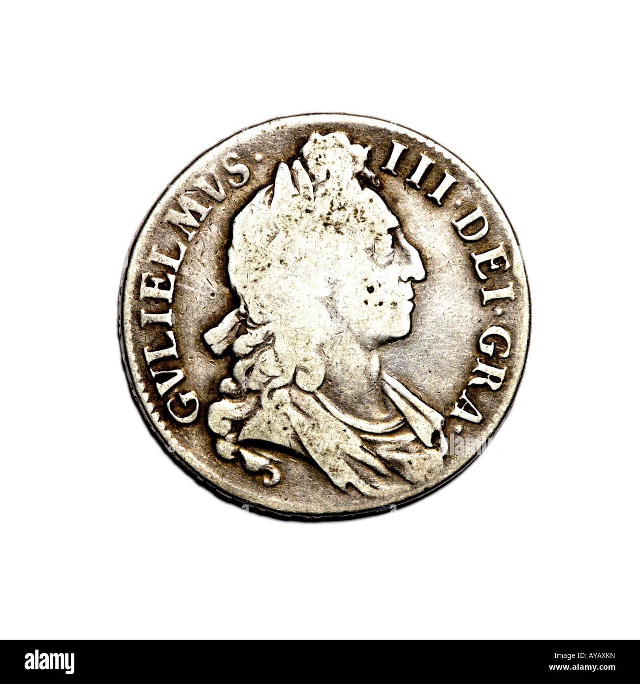 Coin 1696 crown hi-res stock photography and images - Alamy