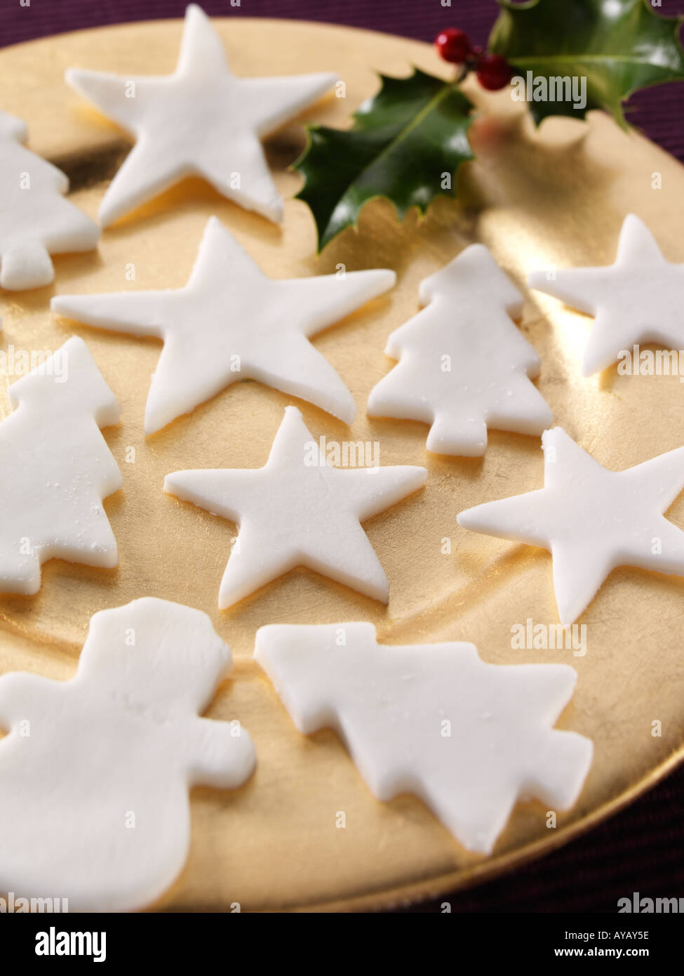 Christmas peppermint cream stars hi-res stock photography and images ...