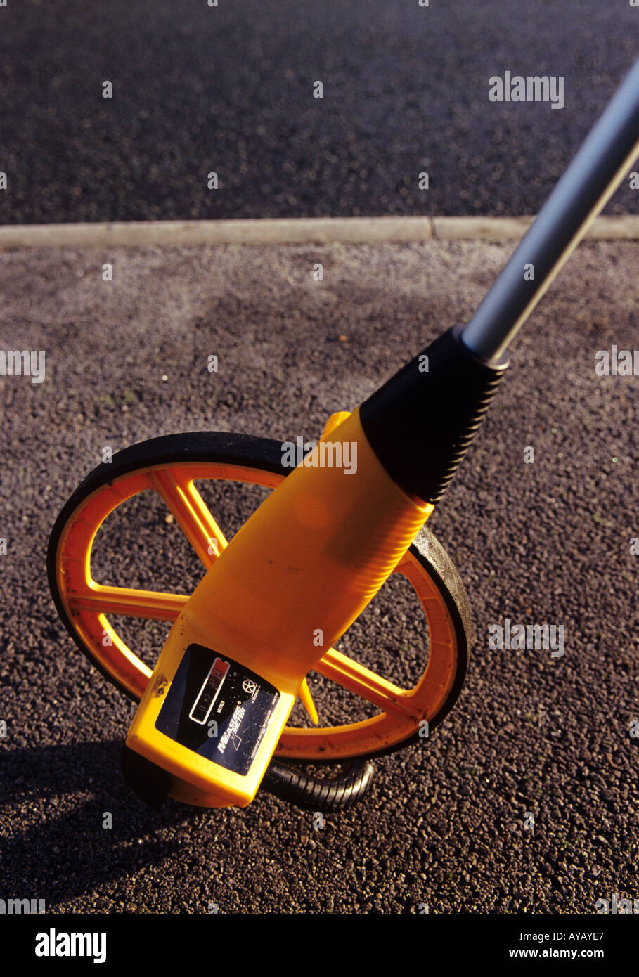 Surveyors Measuring Wheel(vertical Stock Photo - Alamy