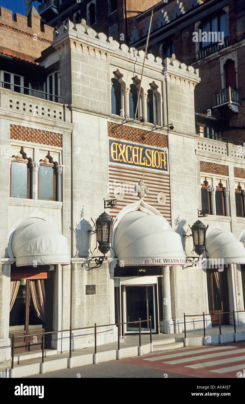 Venice hotel excelsior hi-res stock photography and images - Alamy