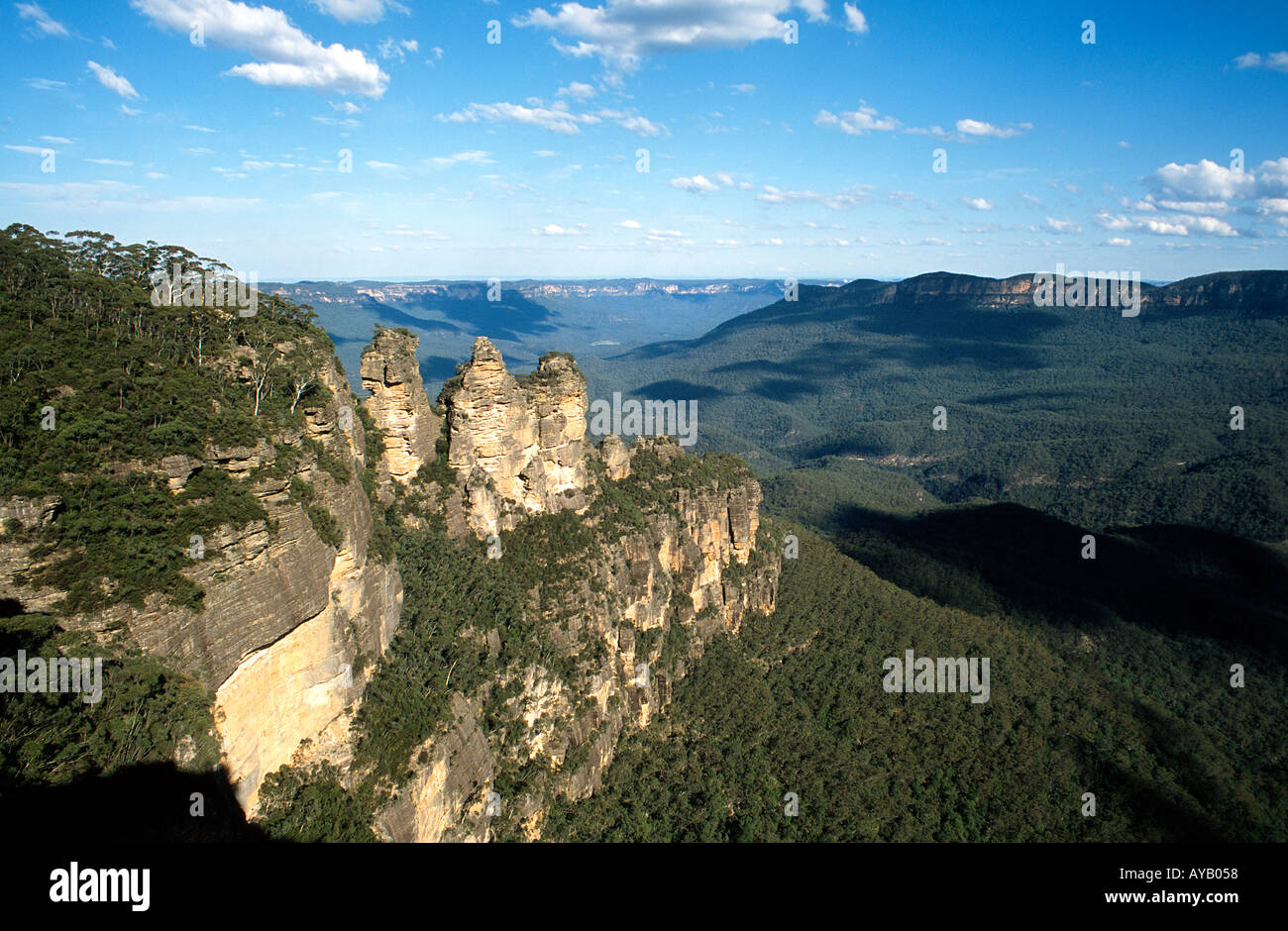 Three Sisters at Echo Point in the Blue Mountains about 1 hour North of ...