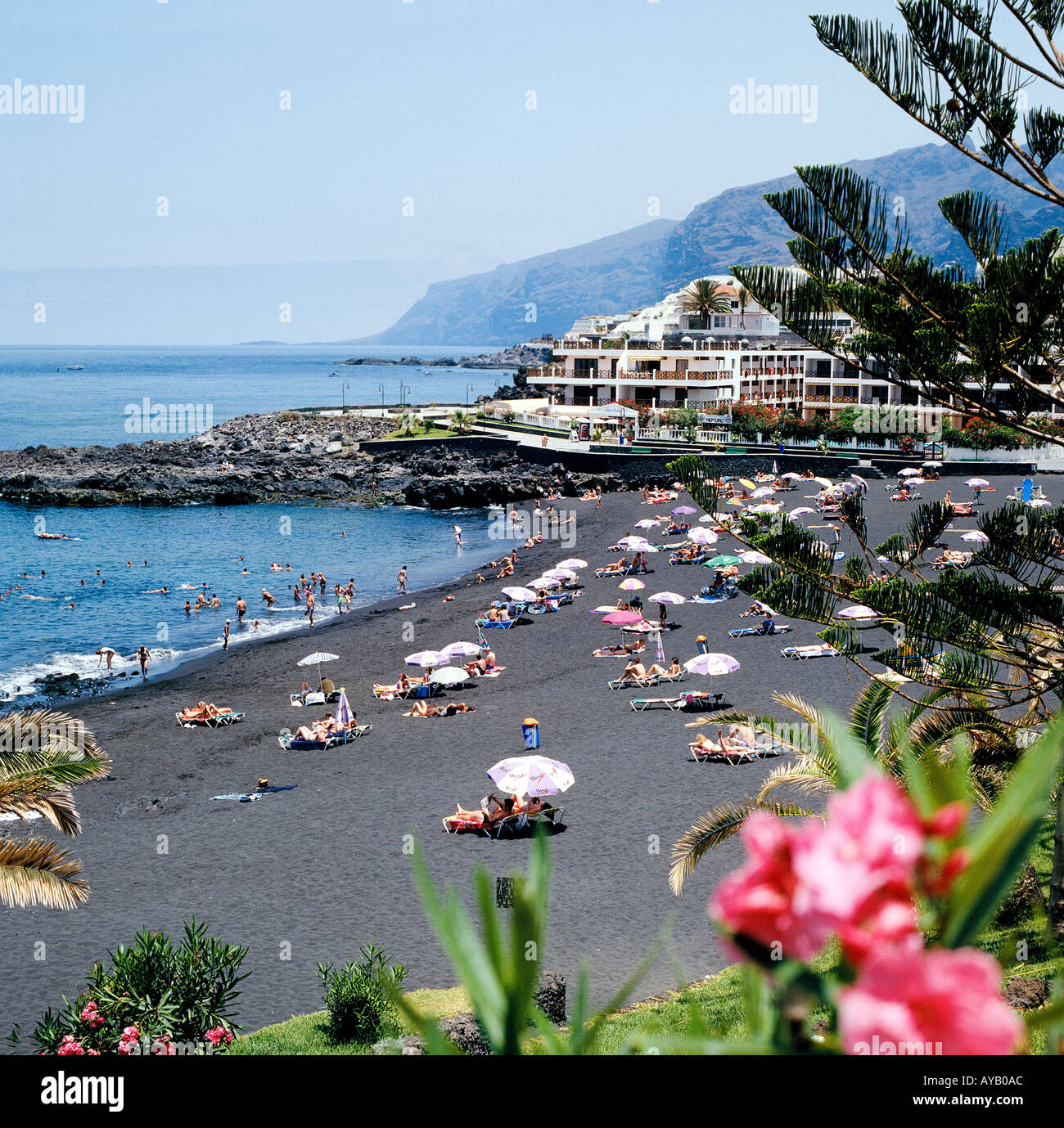 Santiago , Playa de la Arena Beach in Tenerife Stock Photo - Alamy